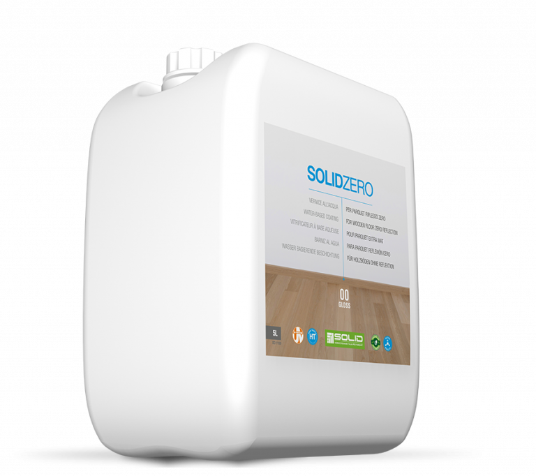 Vernici ecologiche per parquet, le finiture all'acqua Solid - Solid Renner
