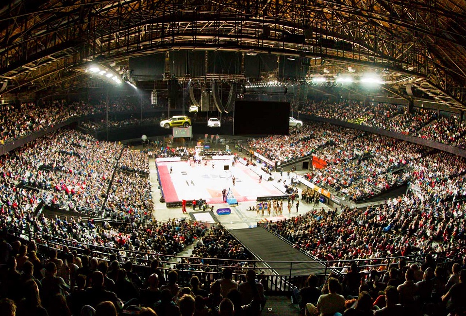 L'interno della Sportpaleis Arena - Solid Renner