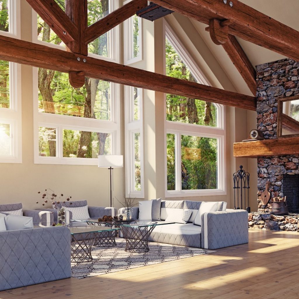 Travi a vista in legno massello - Solid Renner